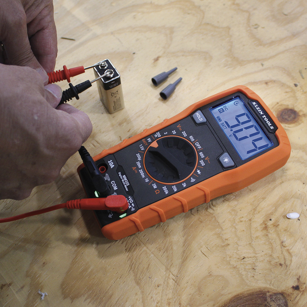 Klein Digital Multimeter, Manual-Ranging, 600V MM325 - Robson's Tool ...