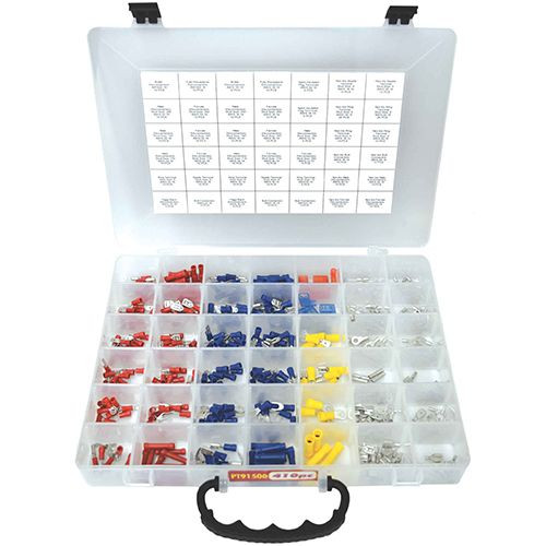 410pc Electrical Terminal Assortment Grab Kit PT91500 - Robson's Tool ...