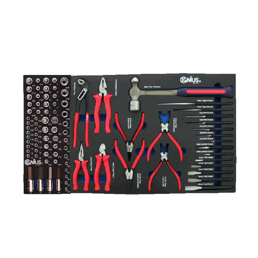 Genius 348PC Field Workshop Tool Kit TOB-348FWKC - Robson's Tool King Store
