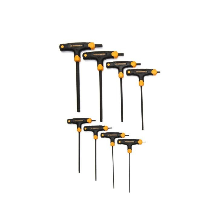 Gearwrench 8pc Metric Ball End T-Handle Hex Key Set 83520 - Robson's ...