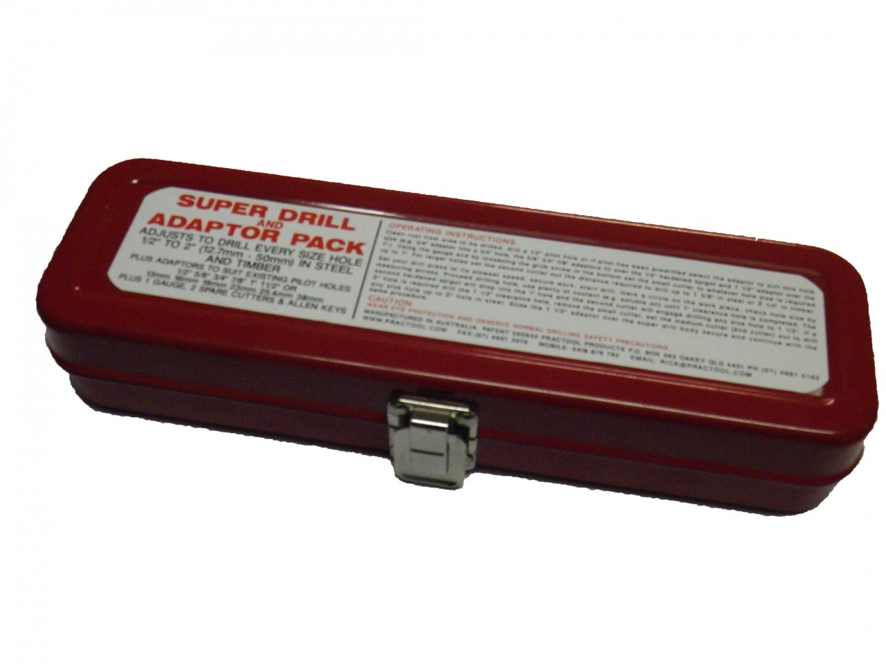 SUPER DRILL pack: LARGE METAL DRILL BIT - Robson's Tool King Store