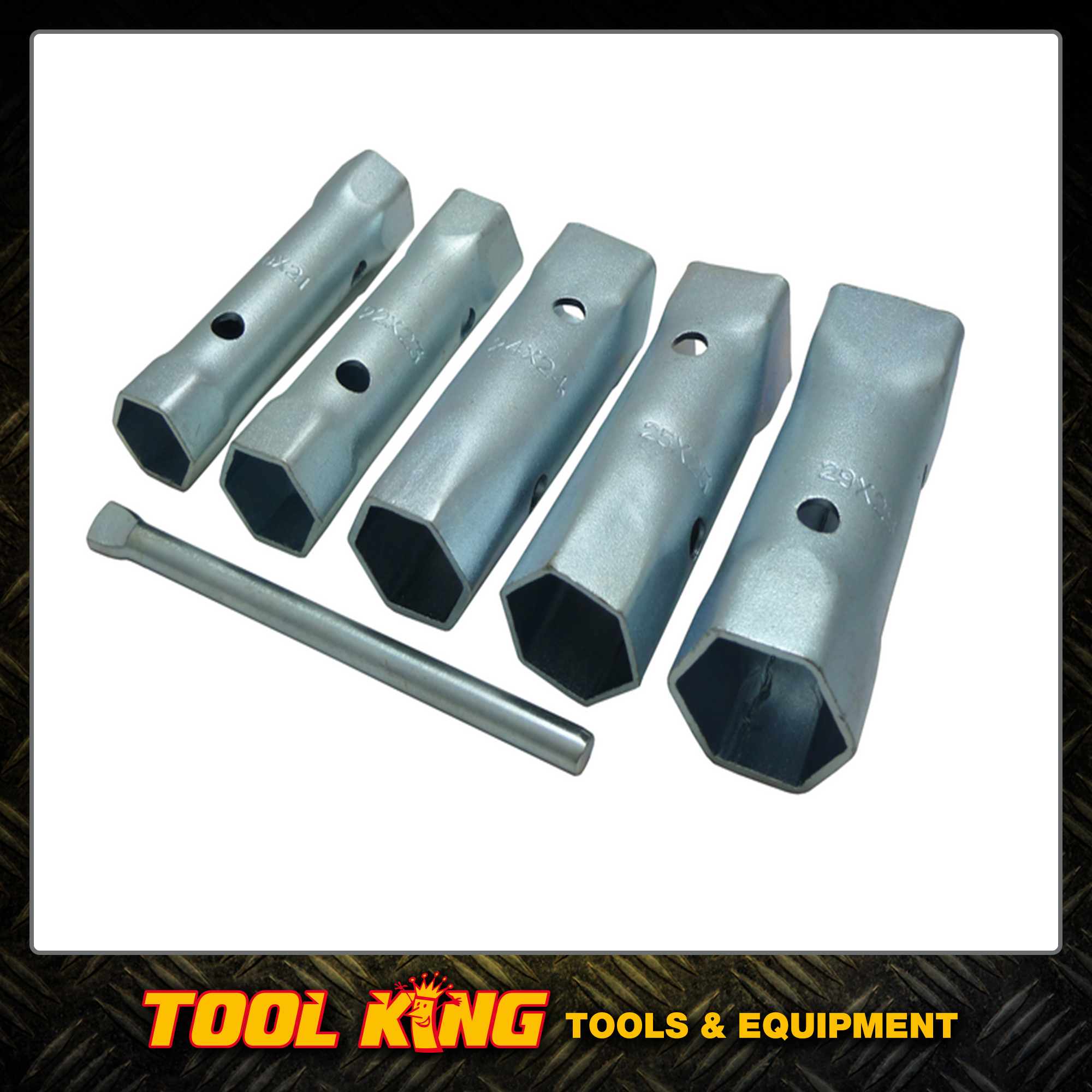 6pc Tap tube spanner set Square and Hex plumbers kit - Robson's Tool ...