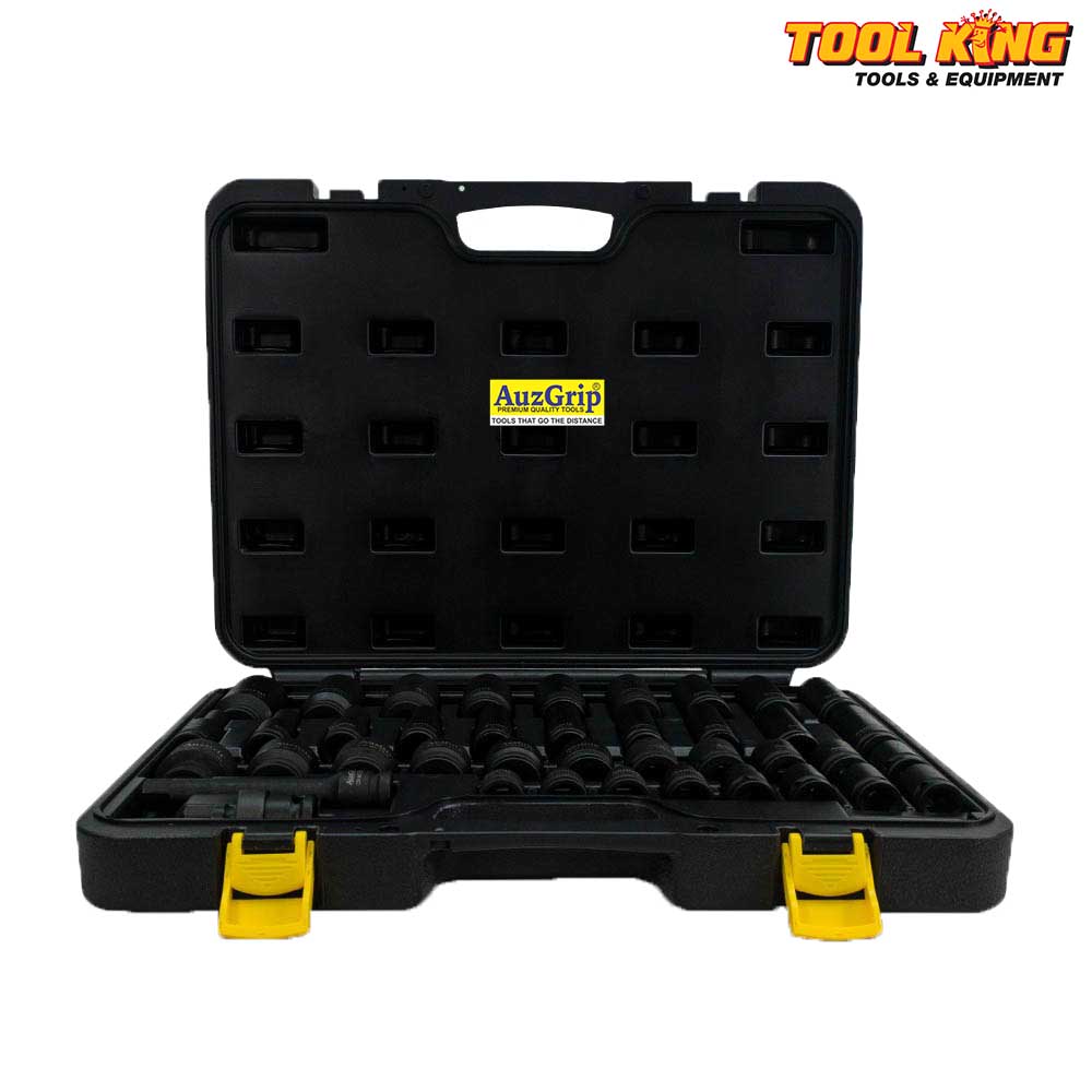 AuzGrip 40pc 1/2"Dr Impact Socket set Metric A84401 - Robson's Tool ...
