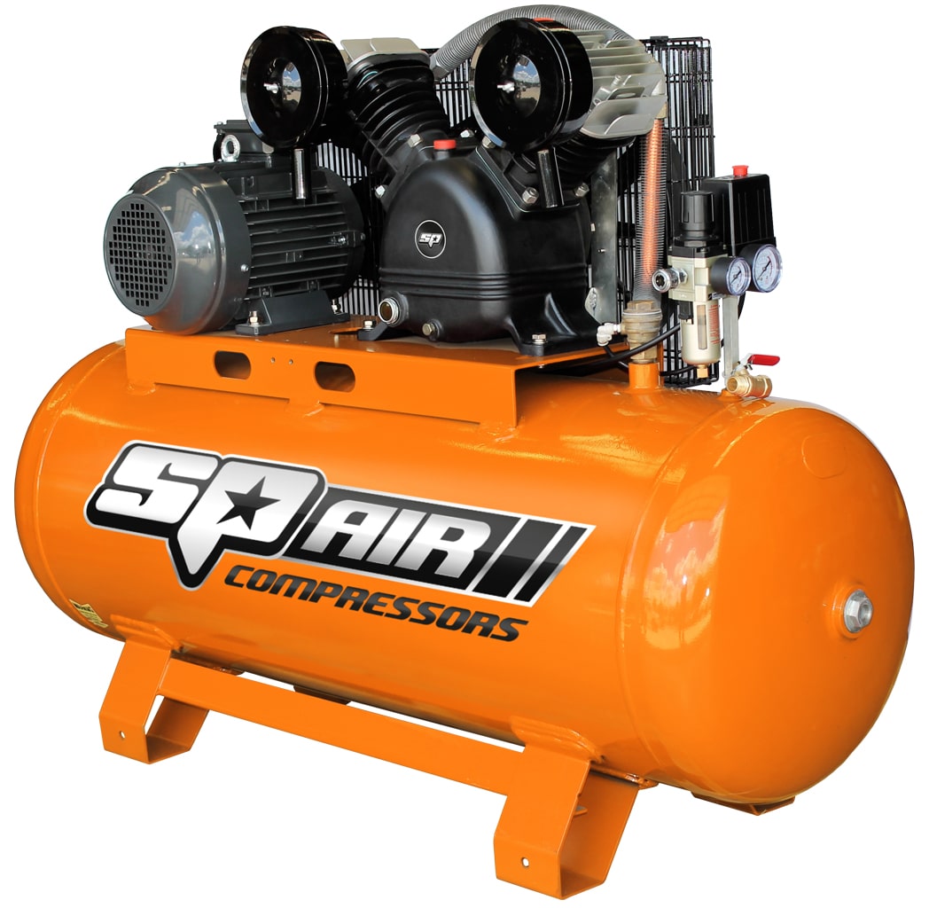 SP TOOLS Air Compressor 200Lt 415Volt SP25 - Robson's Tool King Store