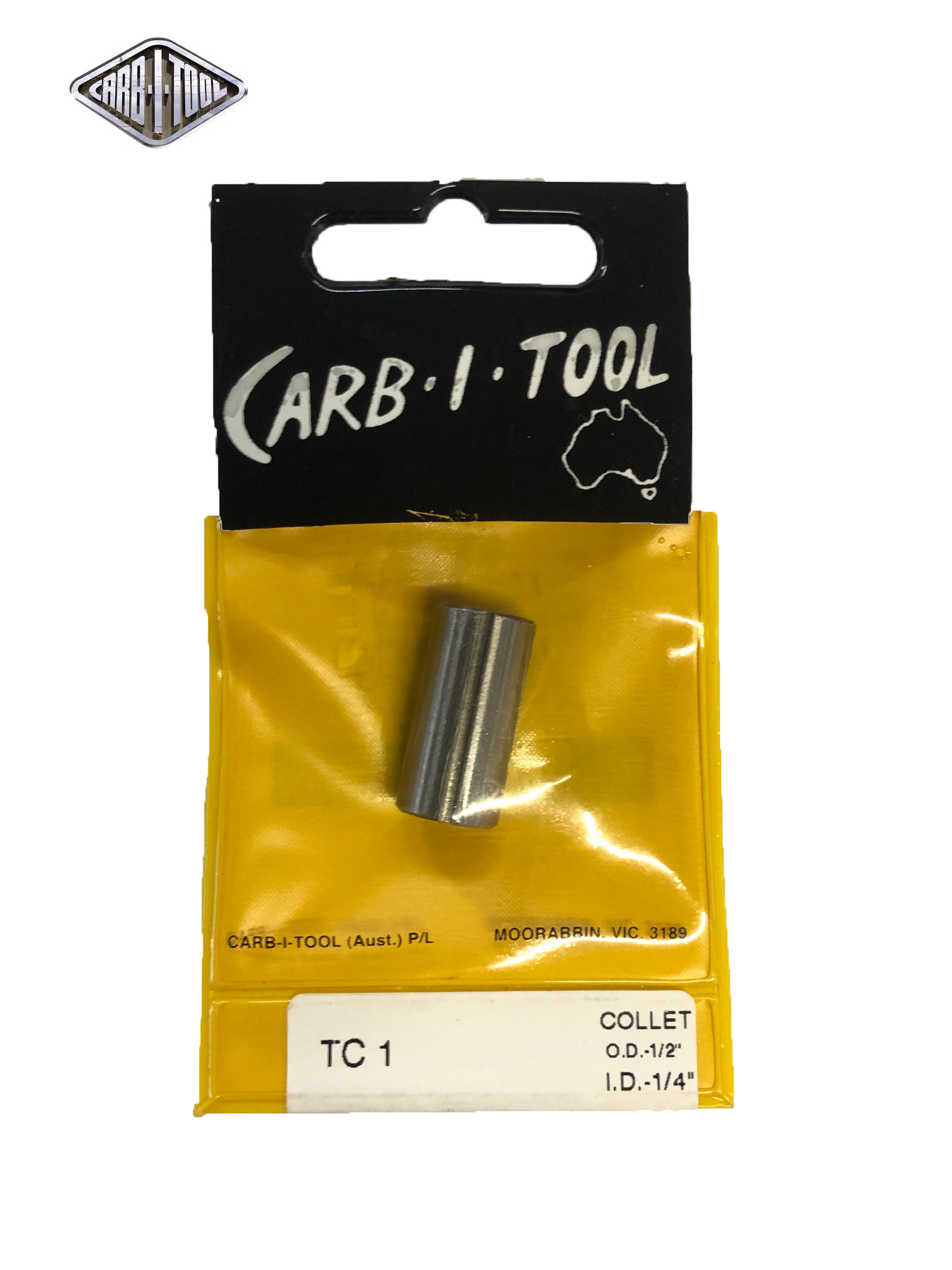 Carbitool Router bit Straight Collet to suit Hitachi & Makita routers ...