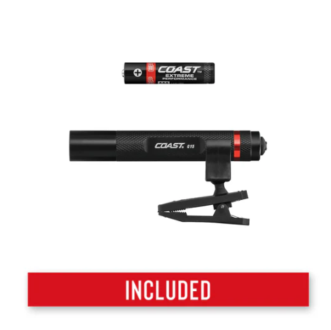 COAST G15 Inspection Beam LED Clip Light 1 x AAA - Robson's Tool King Store