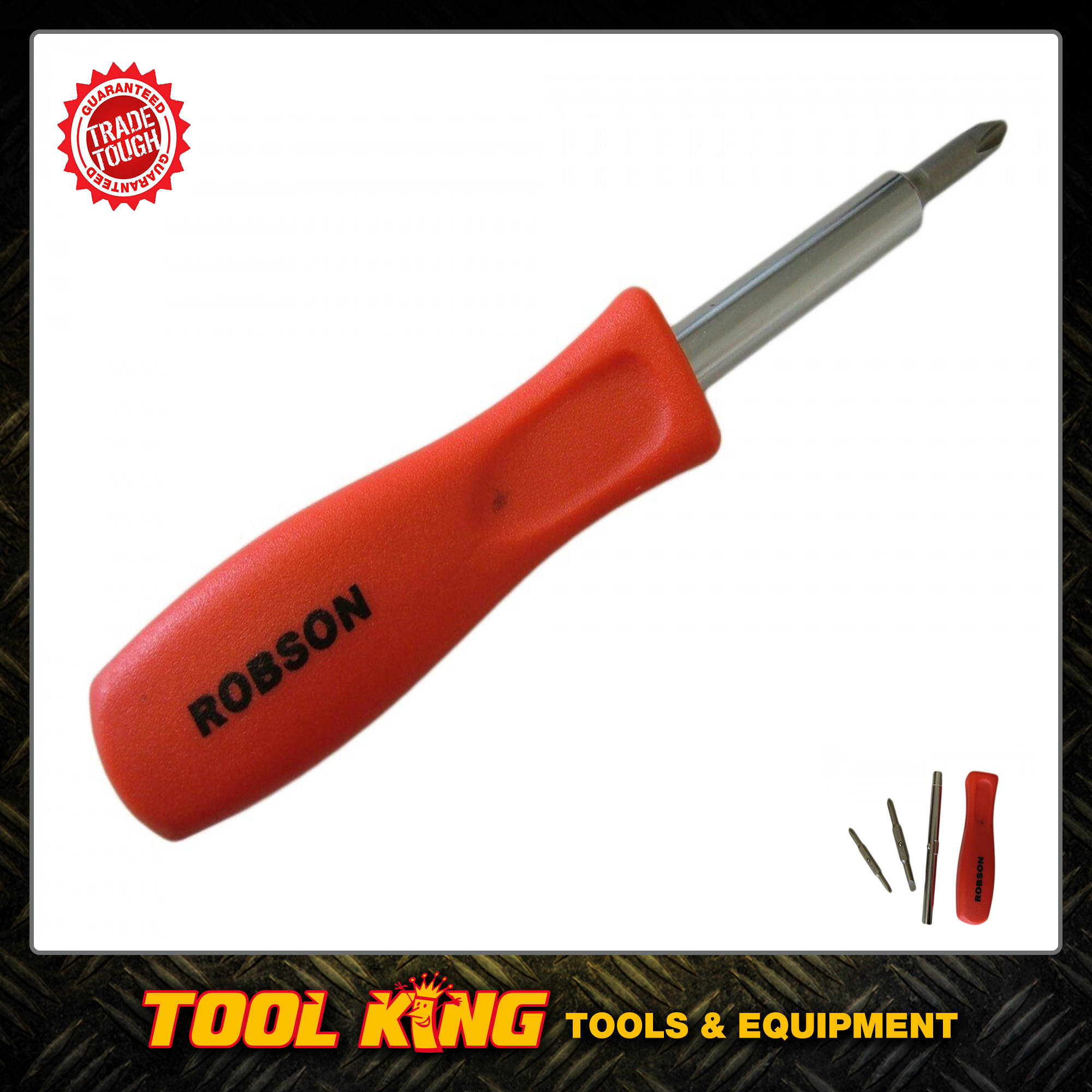 Screwdriver 6 in 1 Phillips flat and hex drive Professional quality ...