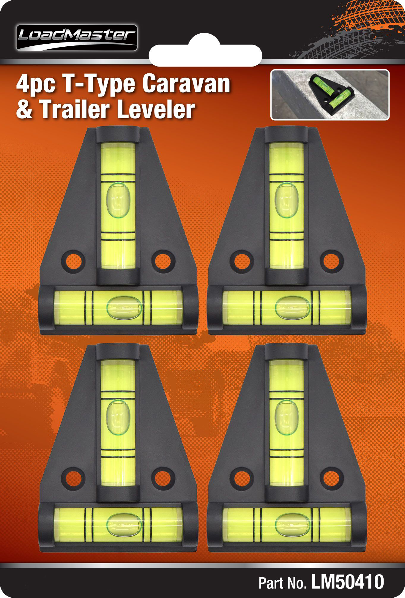 Loadmaster 4pc Caravan Level Set LM50410 - Robson's Tool King Store