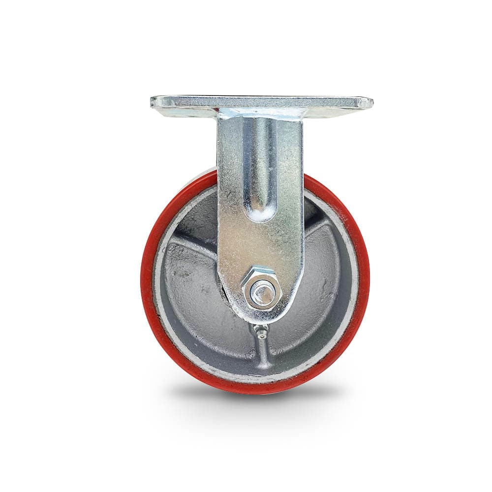GRIP 125mm Poly Moulded Cast Iron Fixed Castor Wheel 43016 - Robson's ...