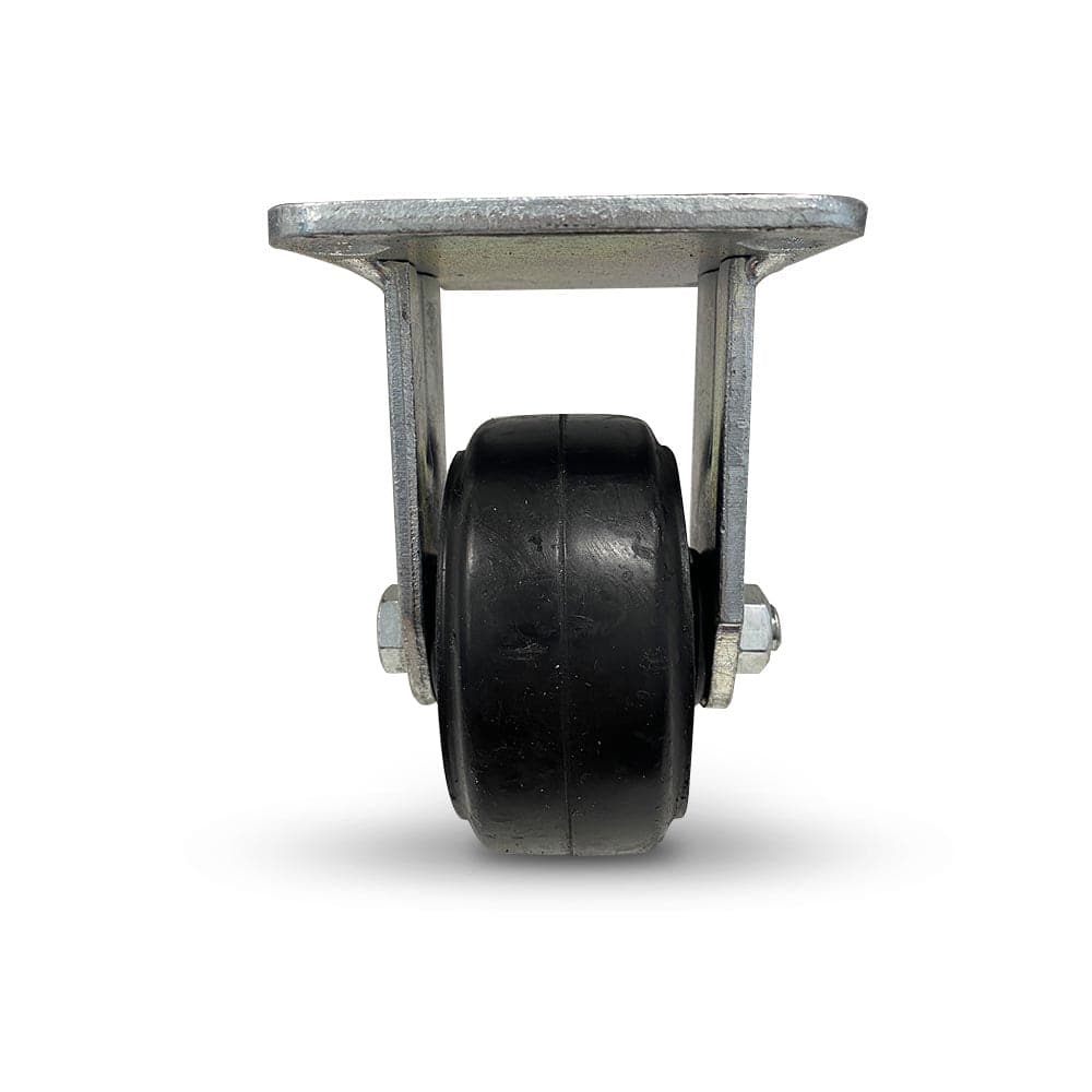 GRIP 100mm Rubber & Cast-Iron Fixed Castor Wheel 42078 - Robson's Tool ...
