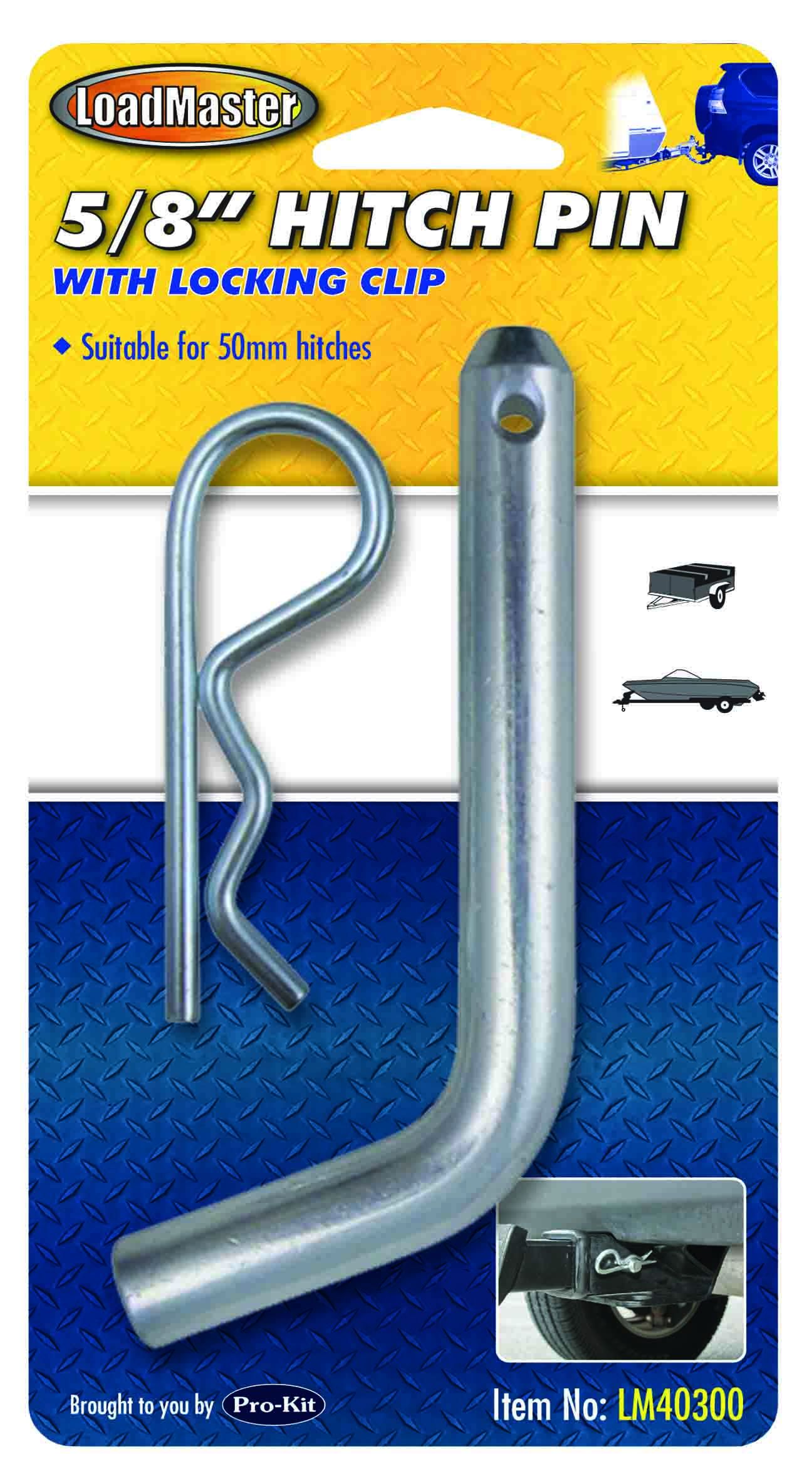 Towbar Hitch Pin with R clip LM40300 - Robson's Tool King Store