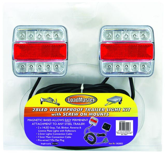 LED Trailer Light & Plug Kit LM30802 - Robson's Tool King Store