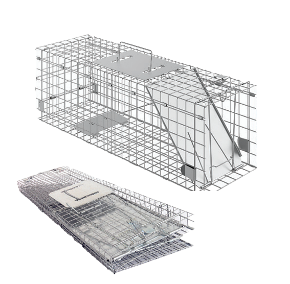 Animal Cage Trap 660 x 235 x 300mm TRAP660 - Robson's Tool King Store