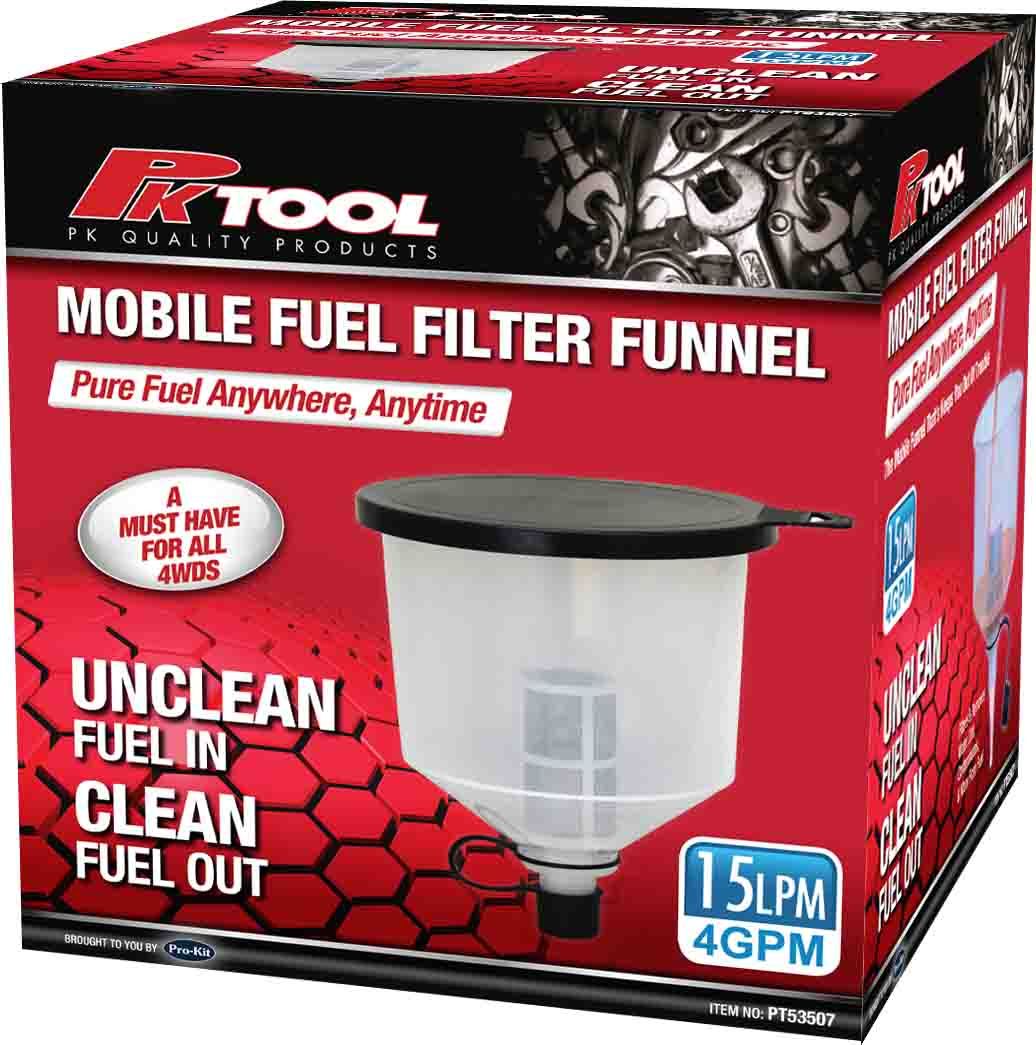 Mobile Fuel Filter Funnel PT53507 - Robson's Tool King Store