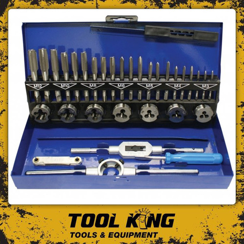 TOOLMASTER 32pc Metric Tap & Die Set T012 - Robson's Tool King Store