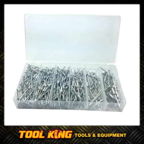 500pc Pop Rivet Assortment Grab Kit 30030 - Robson's Tool King Store