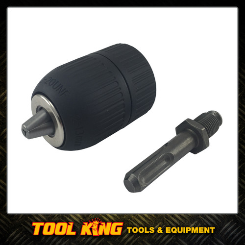 Keyless drill chuck with SDS shank adaptor - Robson's Tool King Store