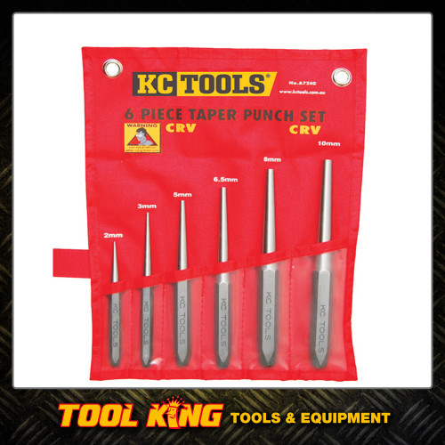 6pc Taper drift punch Set KC Tools Professional grade - Robson's Tool ...