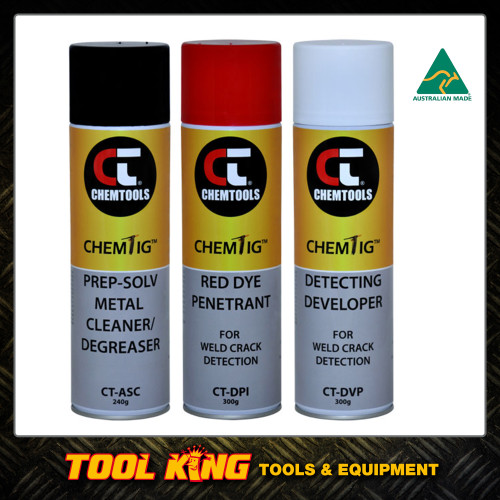 Weld crack dye penetrant detection kit - Robson's Tool King Store