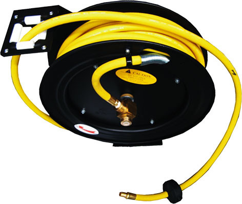 GRIP Heavy duty Retractable rubber Air hose reel 10333 - Robson's Tool ...