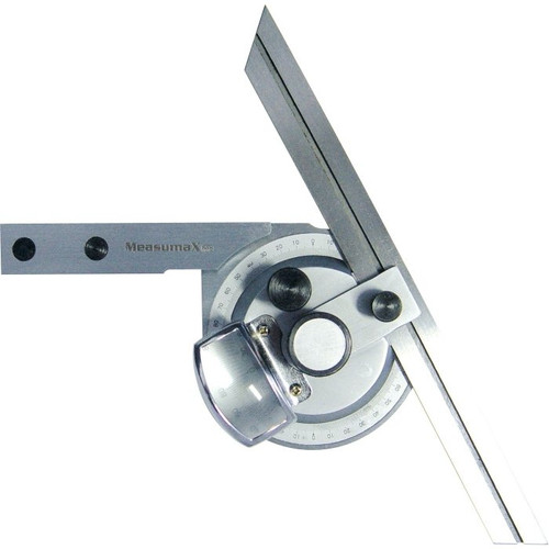 Measuremax Bevel Protractor with magnifier lens - Robson's Tool King Store
