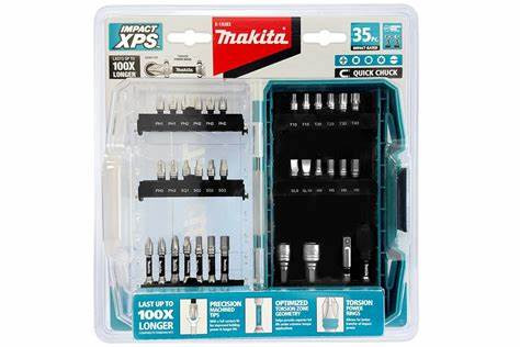 Makita 35pc XPS Impact Screwdriver bit set E-19283 - Robson's Tool King ...