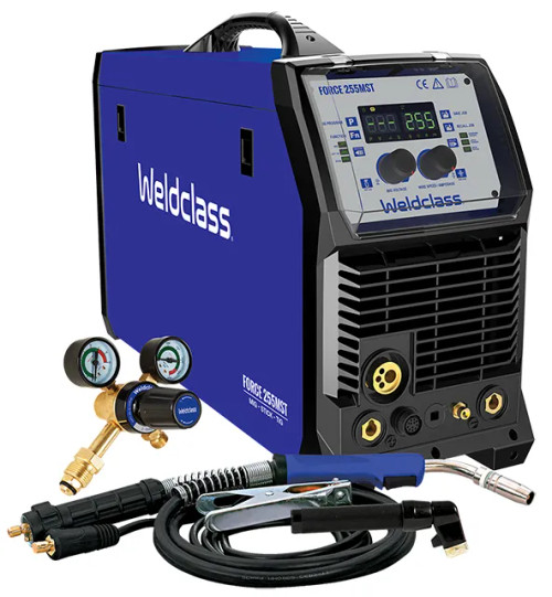 WELDCLASS 255MST MIG Stick TIG Welder 7yr Warranty - Robson's Tool King Store