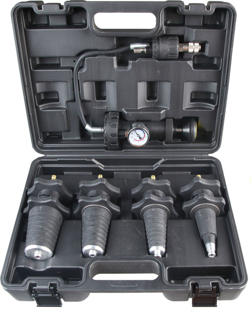 5pc Adjustable Universal Capless Radiator Pressure Testing Kit PT60306 ...