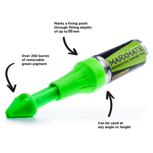 Marxmate Fluro Green Deep Hole Chalk Marker CG - Robson's Tool King Store