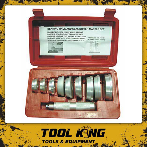 GRIP 10pc Bearing Race and Seal Driver Set 22170 - Robson's Tool King Store