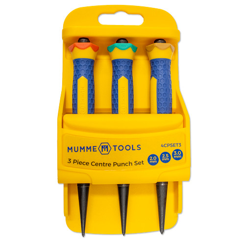 Mumme 3pc Centre punch set 4CPSET3 - Robson's Tool King Store