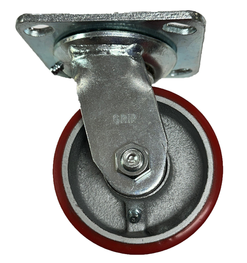 GRIP 100mm Poly Moulded Cast Iron Swivel Castor Wheel 43036 - Robson's ...