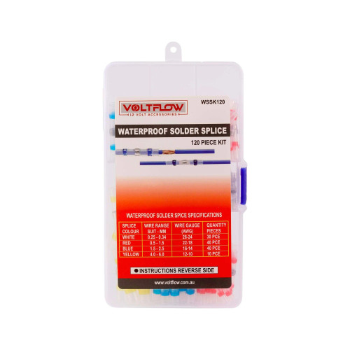 Voltflow 50pc Solder Splice Assortment Grab Kit WSSK50 - Robson's Tool ...