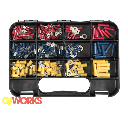 GJ Works 170pc Auto Terminal Assortment Grab Kit GKA170 - Robson's Tool ...