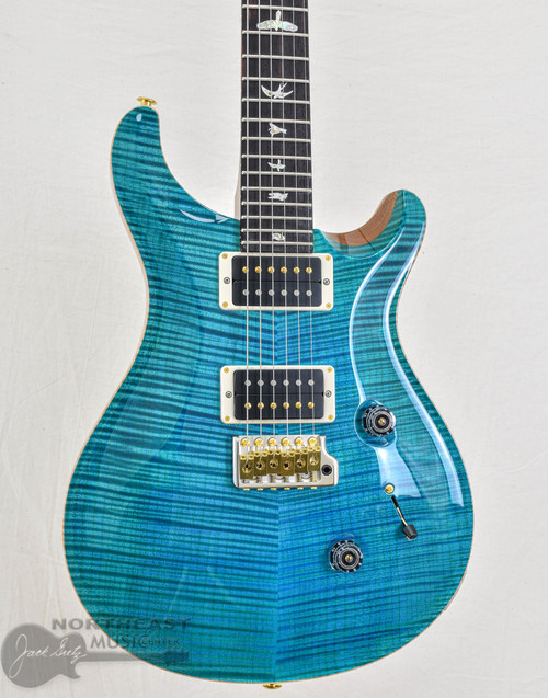 PRS Guitars custom 24 - Carroll Blue 10 Top (0393378) | Northeast Music ...
