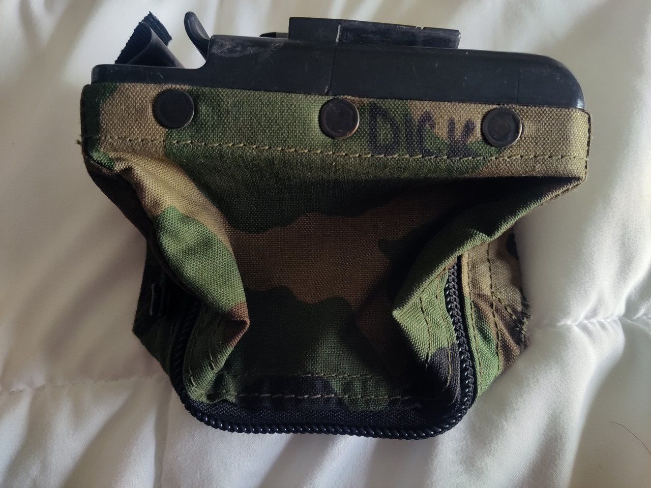 M249 Nutsack Woodland, 100RD Used - JB Tactical