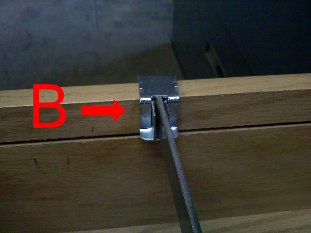 Wooden Drawer Universal File Hang Rails with Hooks