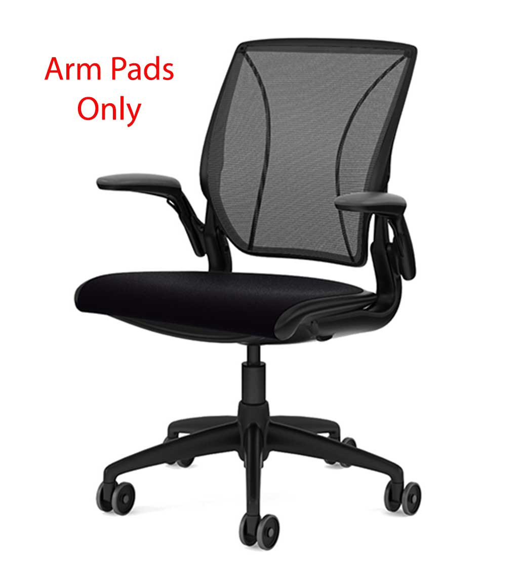 Humanscale Diffrient World Chair Arm Pad Replacements