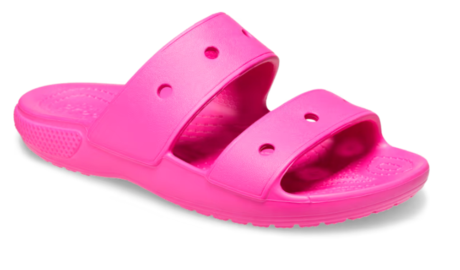 Crocs Kids Classic Girls Lightweight Sandals Pink