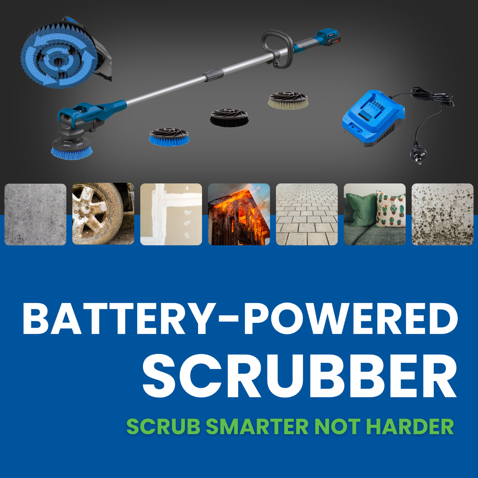 The Ultimate Battery Operated Power Scrubber for Restoration ...