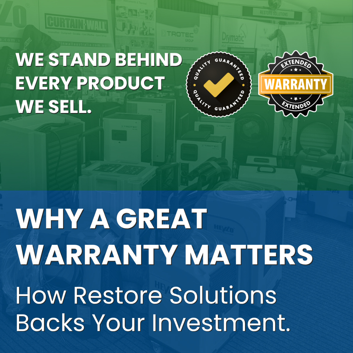 Product Warranty That Goes Beyond the Basics - Restore Solutions