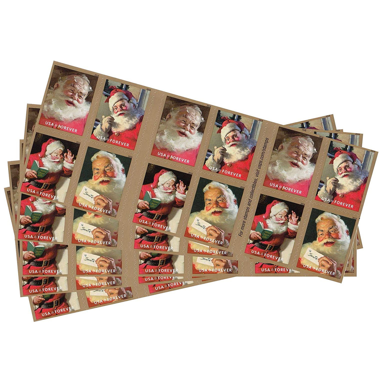 USPS Sparkling Holidays Forever Postage Stamps