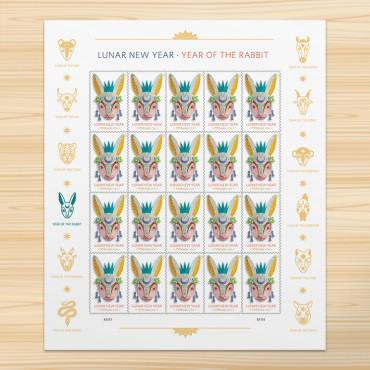 Year of the Rabbit Stamps