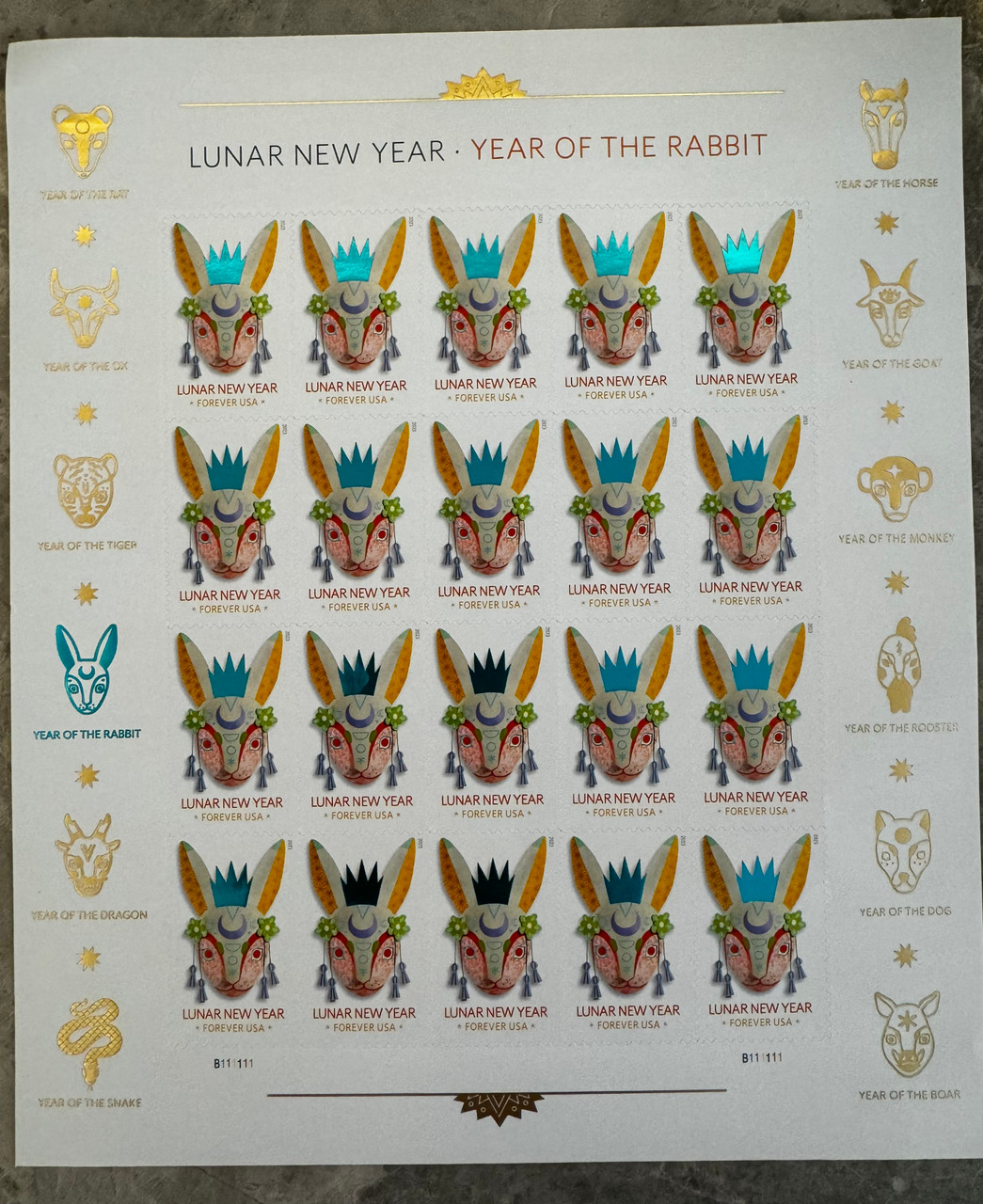 Year of the Rabbit Stamps