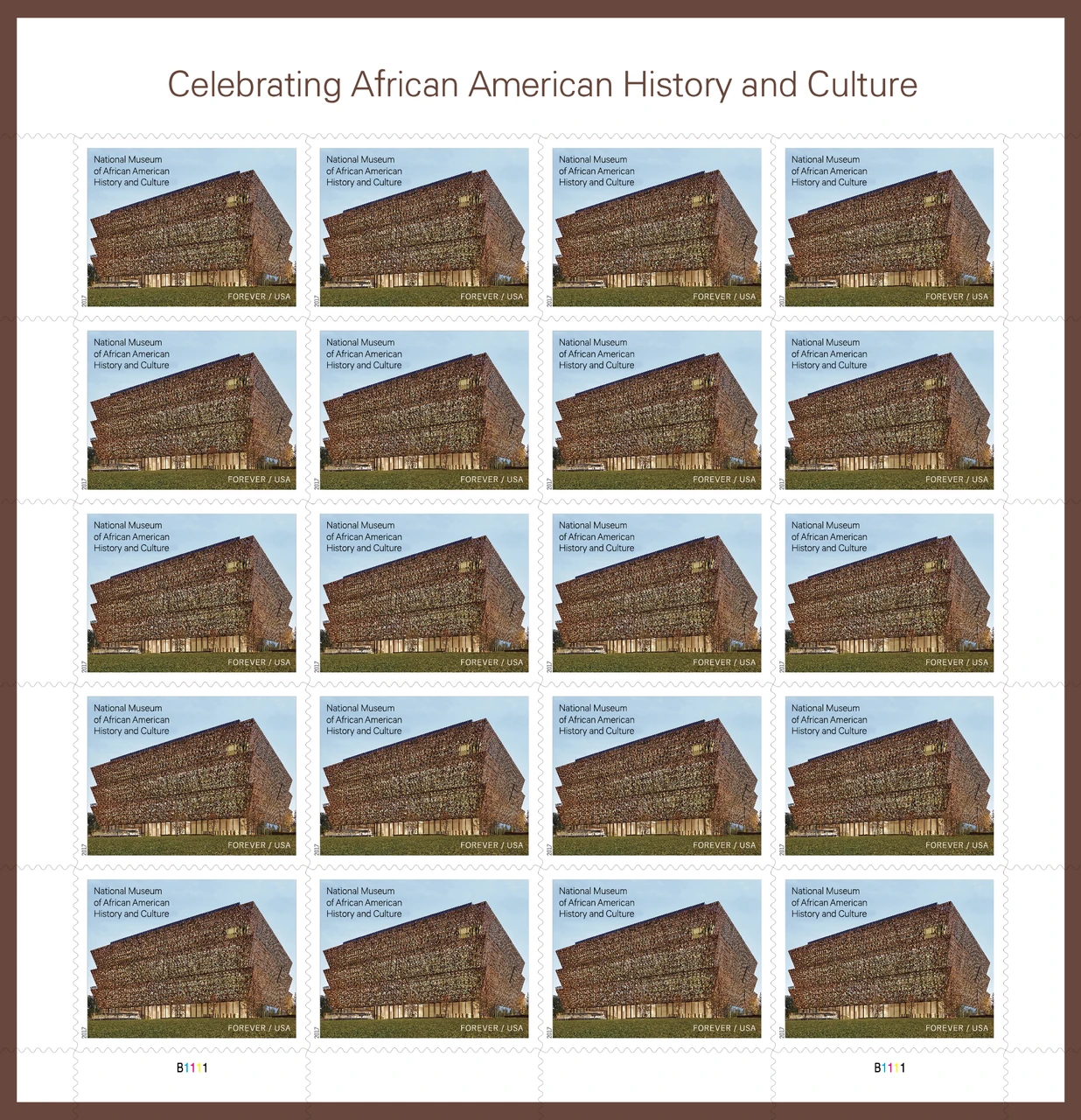 Celebrating African American History and Culture Forever Stamps