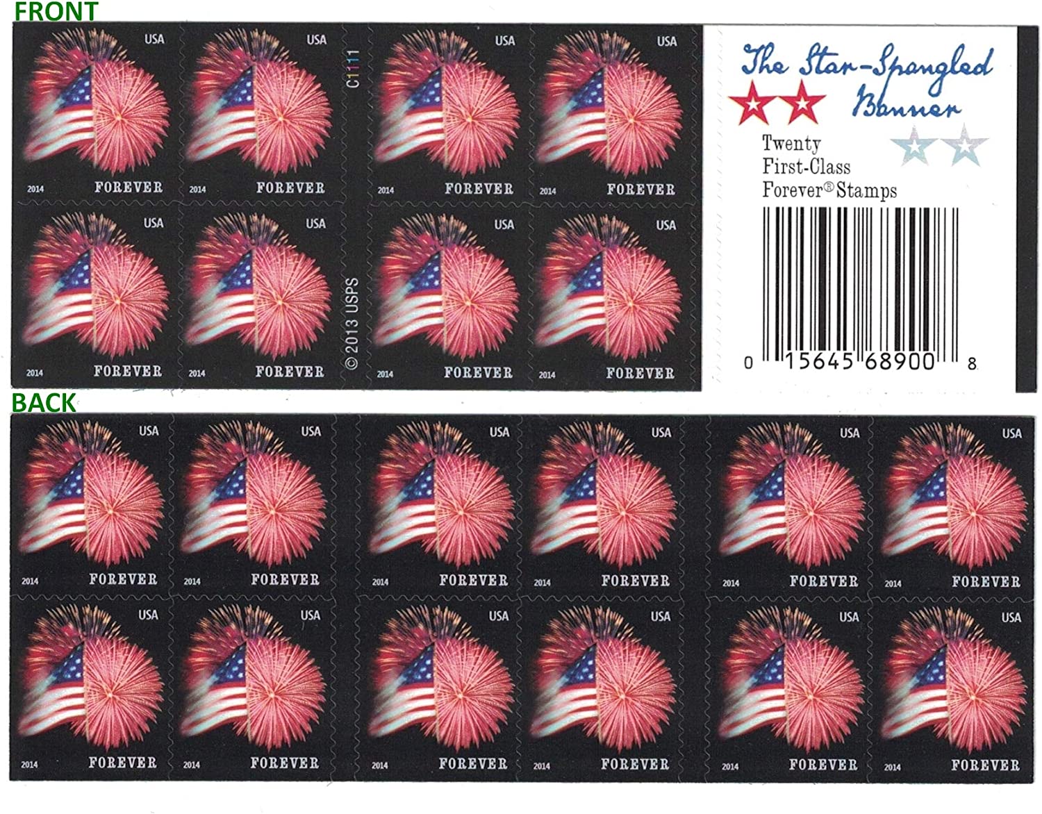 2014 Star-Spangled Banner Forever Stamps Now on Sale