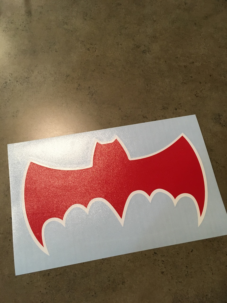 1966 Batmobile Symbol Decal
