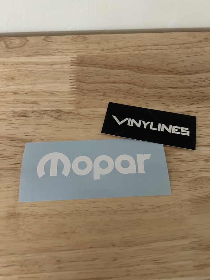 Classic Mopar Logo Decal