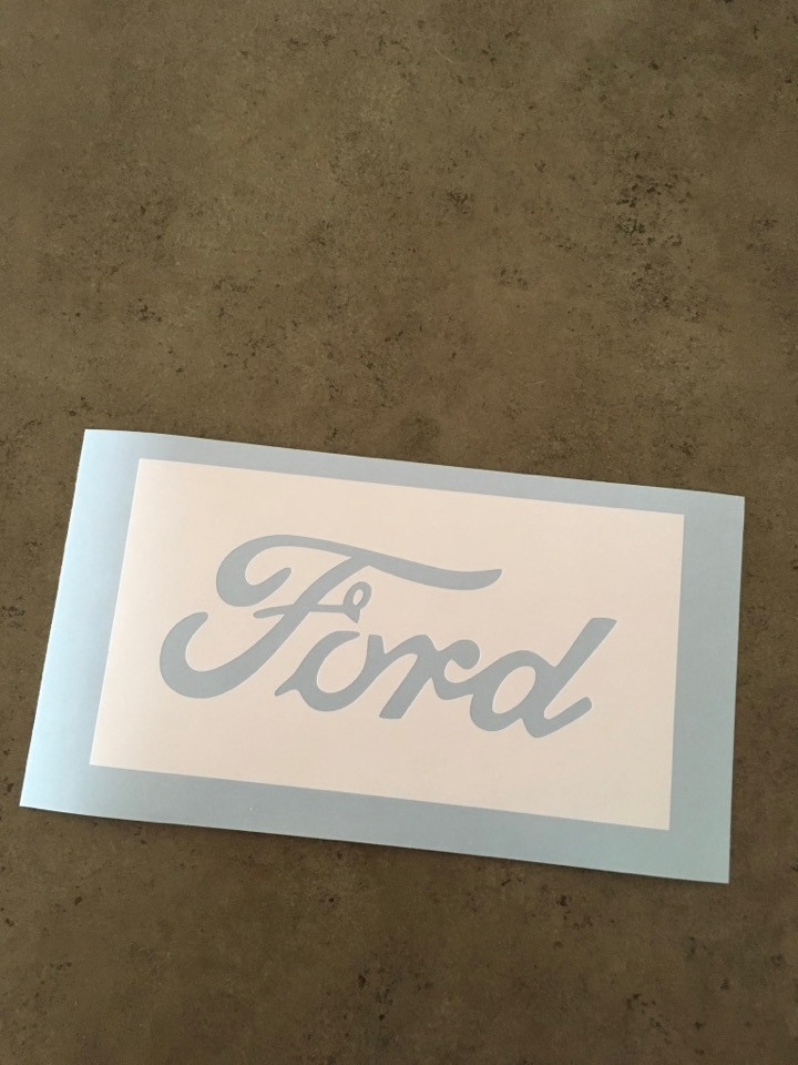 Ford Logo Paint Stencil