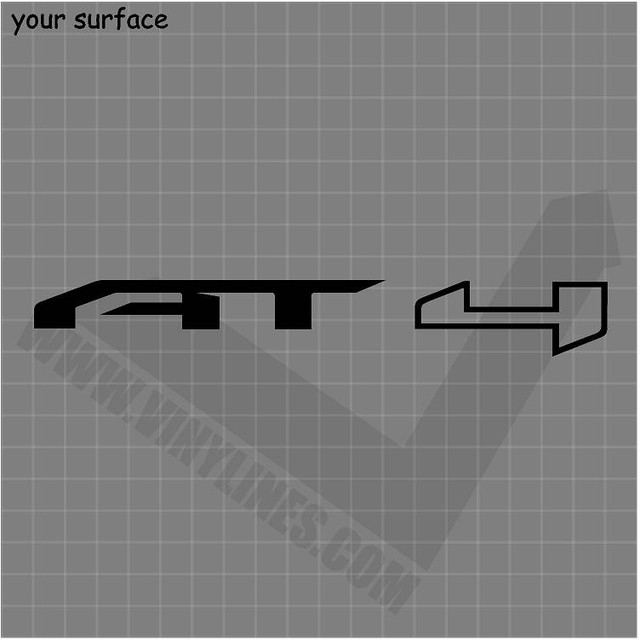 GMC AT4 Logo Decal